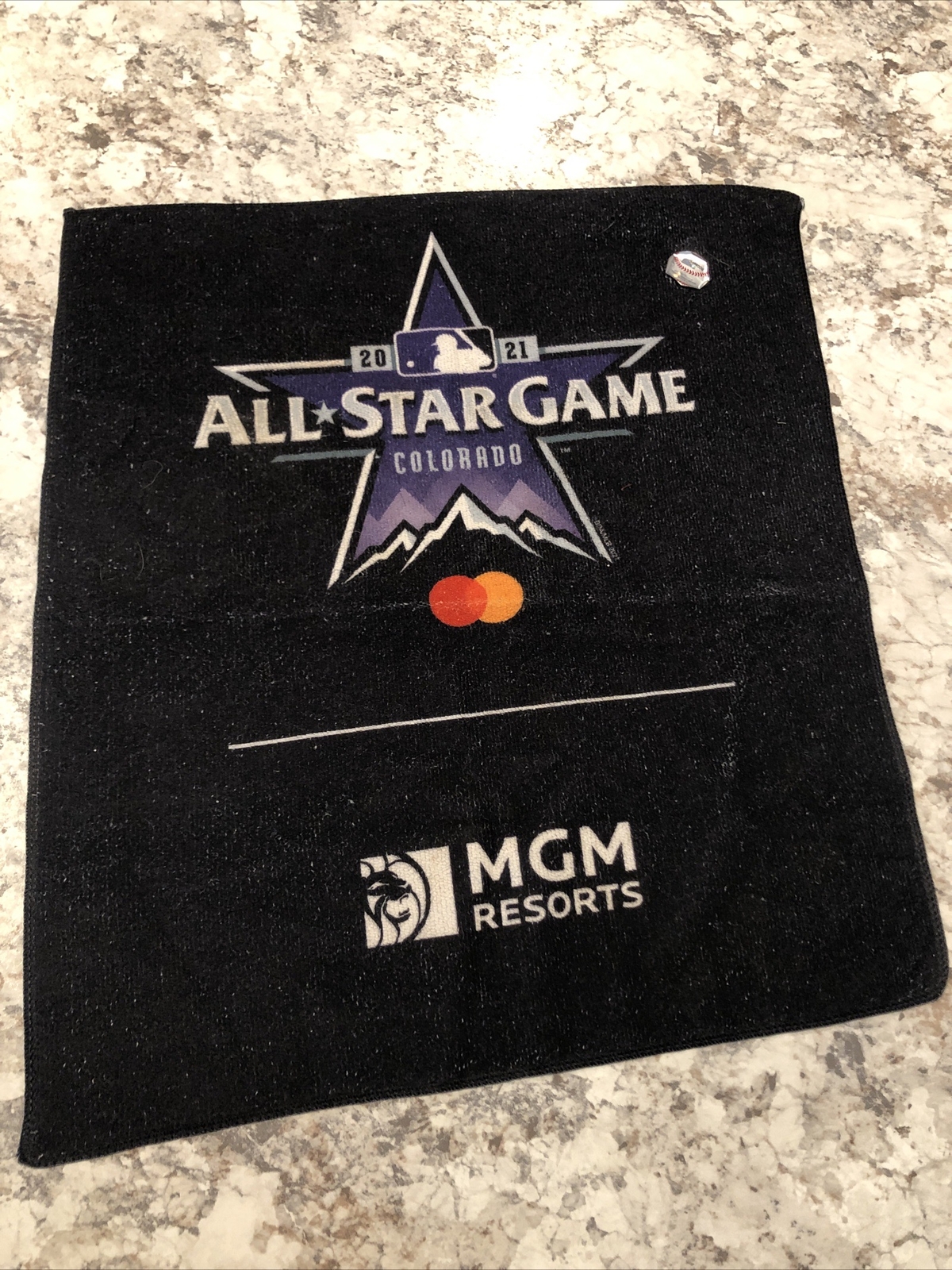 2021 All Star Game Denver Colorado SGA Towel And Program 7/13/21 New ...