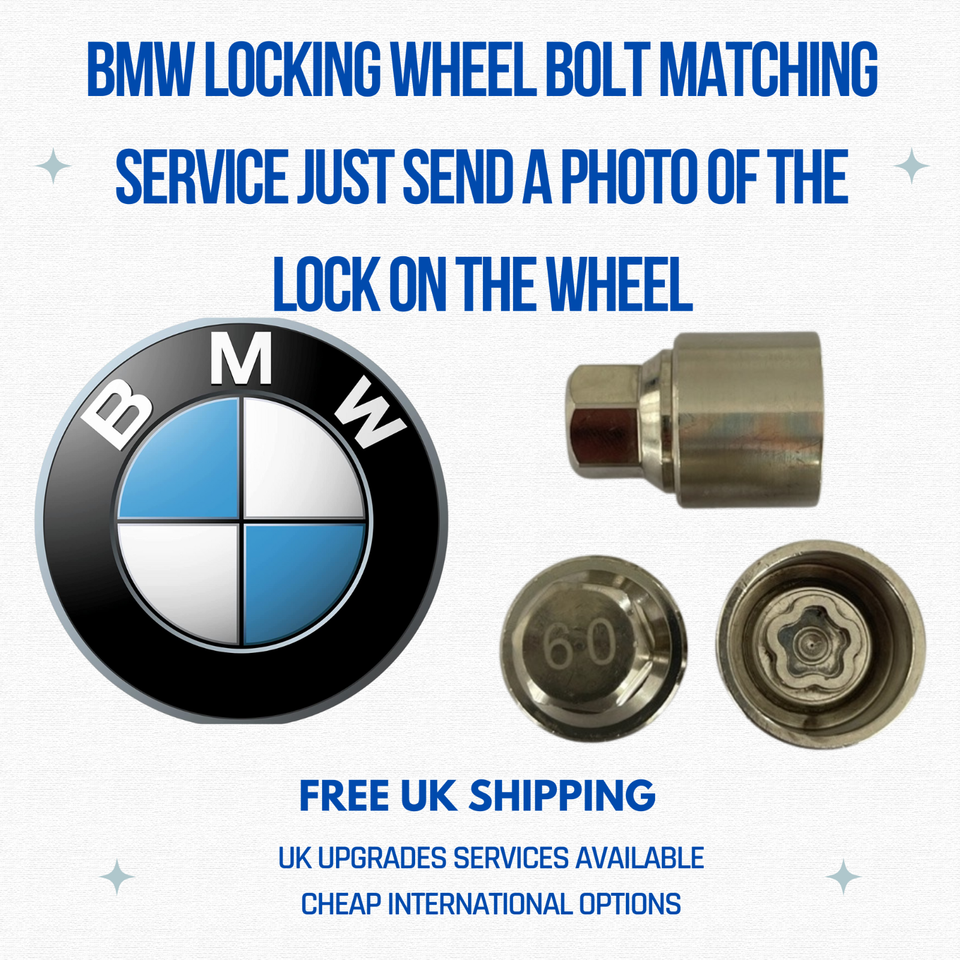 original BMW Locking Wheel Bolt Key, locking nut key, Matching Service ...