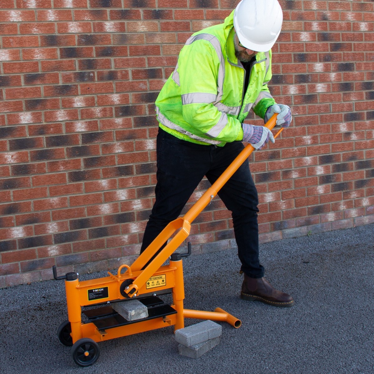 Concrete Block Splitter IDT Log Splitter Horizontal | Tractor/Skid
