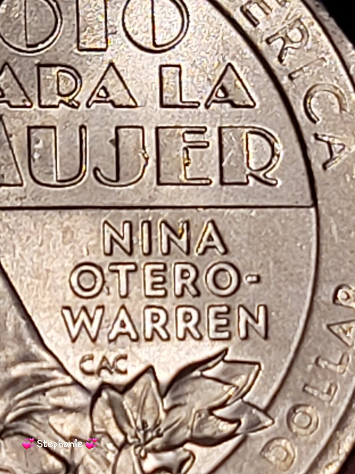 New Error! 2022 Nina Otero-Warren Quarter - Collar Cud / Die Chips!! 🔥🔥 ...