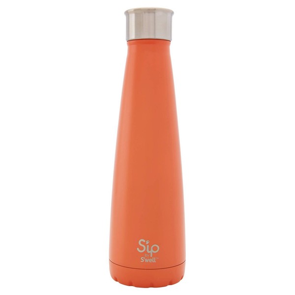 SIP by Swell Water Bottle 15 Oz Stainless Steel Insulated Hot Cold ...