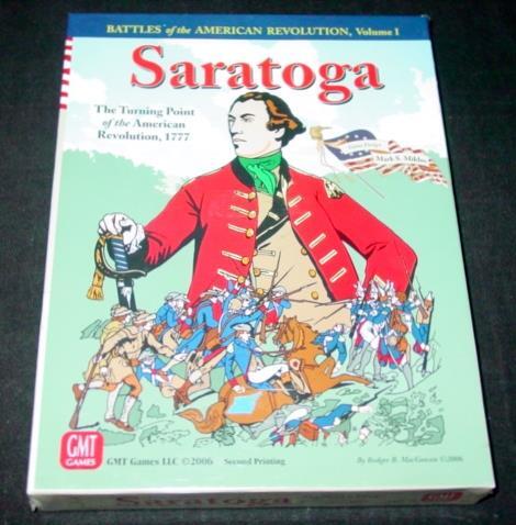 GMT Games - SARATOGA - 1777 Turning Point of the American Revolution ...