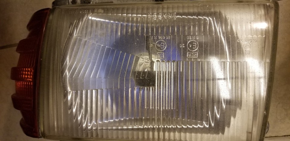 OEM Mercedes BOSCH 107 Euro Headlights (L+R) 280SL 300SL 500SL 380SL ...