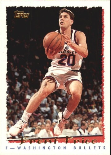 1994-95 Topps Washington Bullets Basketball Card #387 Brent Price | eBay
