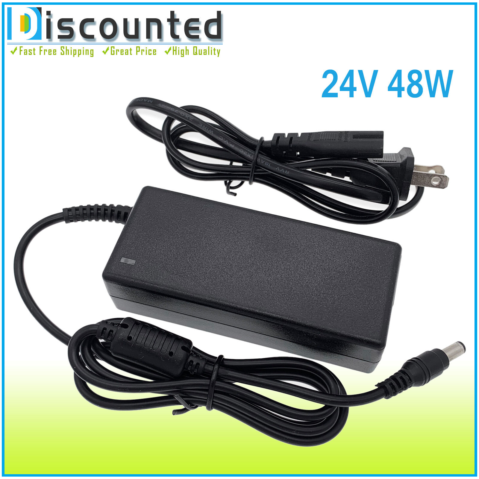 For Fujitsu fi-6130 fi-6140 fi-6230 fi-6130Z fi-6240 AC Adapter Power ...
