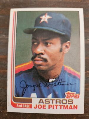 1982 Topps Baseball Card #119 Joe Pittman | eBay
