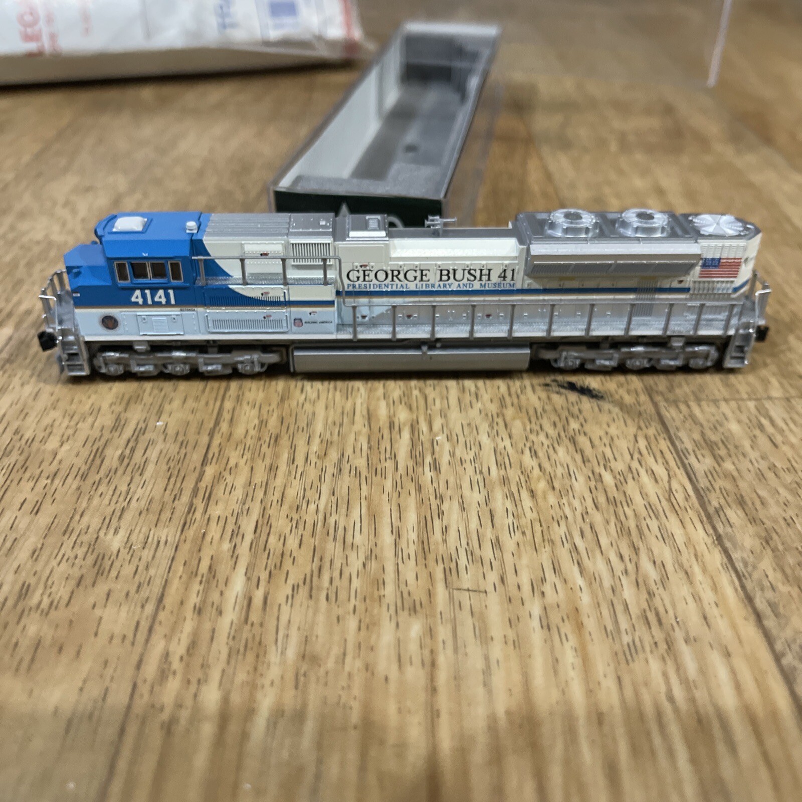 Kato N Scale George Bush SD70ACe #4141 Locomotive | eBay