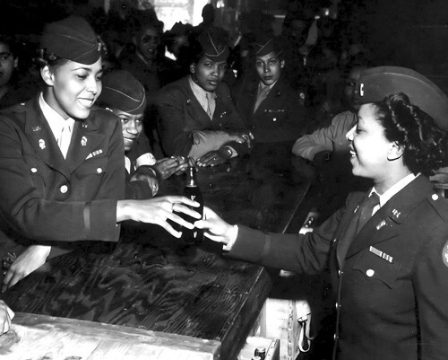 6888th Battalion Member Serves Major Charity Adams Rouen, France July ...
