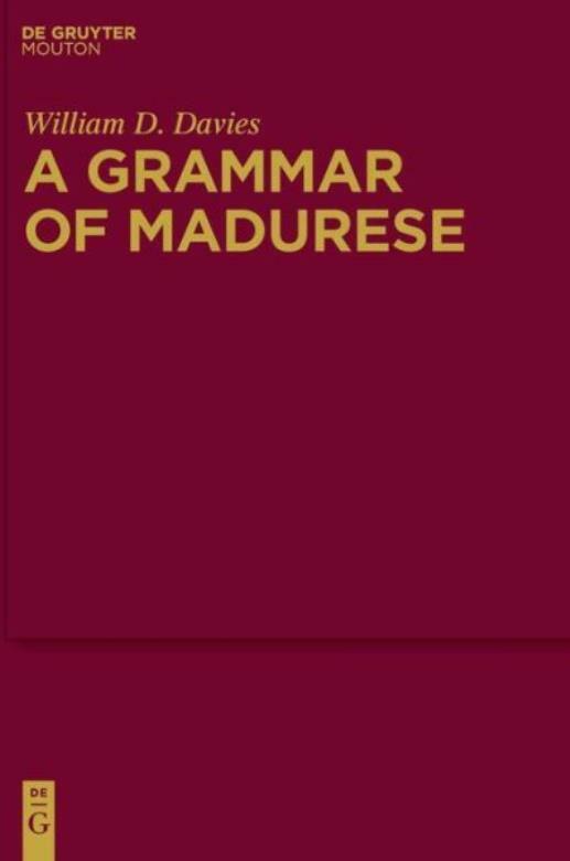 A Grammar Of Madurese 9783110224436 | eBay
