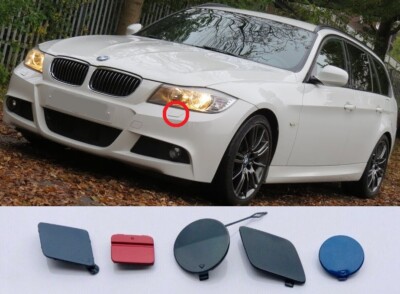 BMW E90 E91 MSport Genuine New Headlight Washer Cover N/S Painted To ...