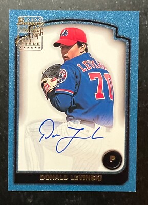 2003 Bowman Signs of the Future Donald Levinski | eBay