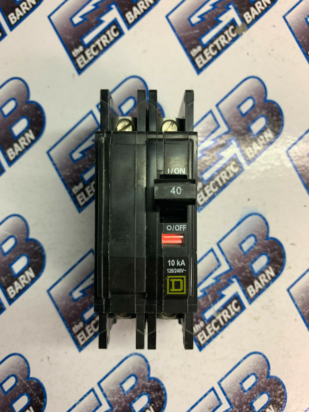 Square D QOU240 Series 3 Circuit Breaker 40 Amp 240 Volt 2 Pole DIN ...