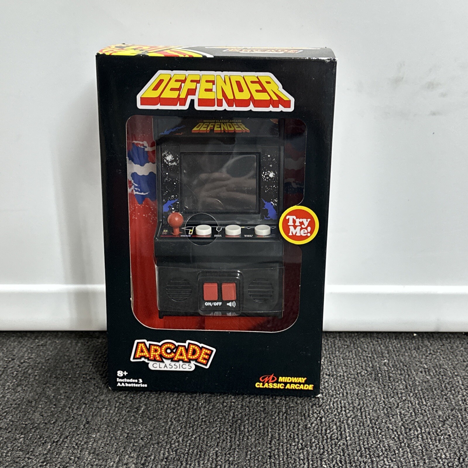 Mini Arcade Classics Defender #17 Handheld Retro Game Basic Fun NIB E2 ...