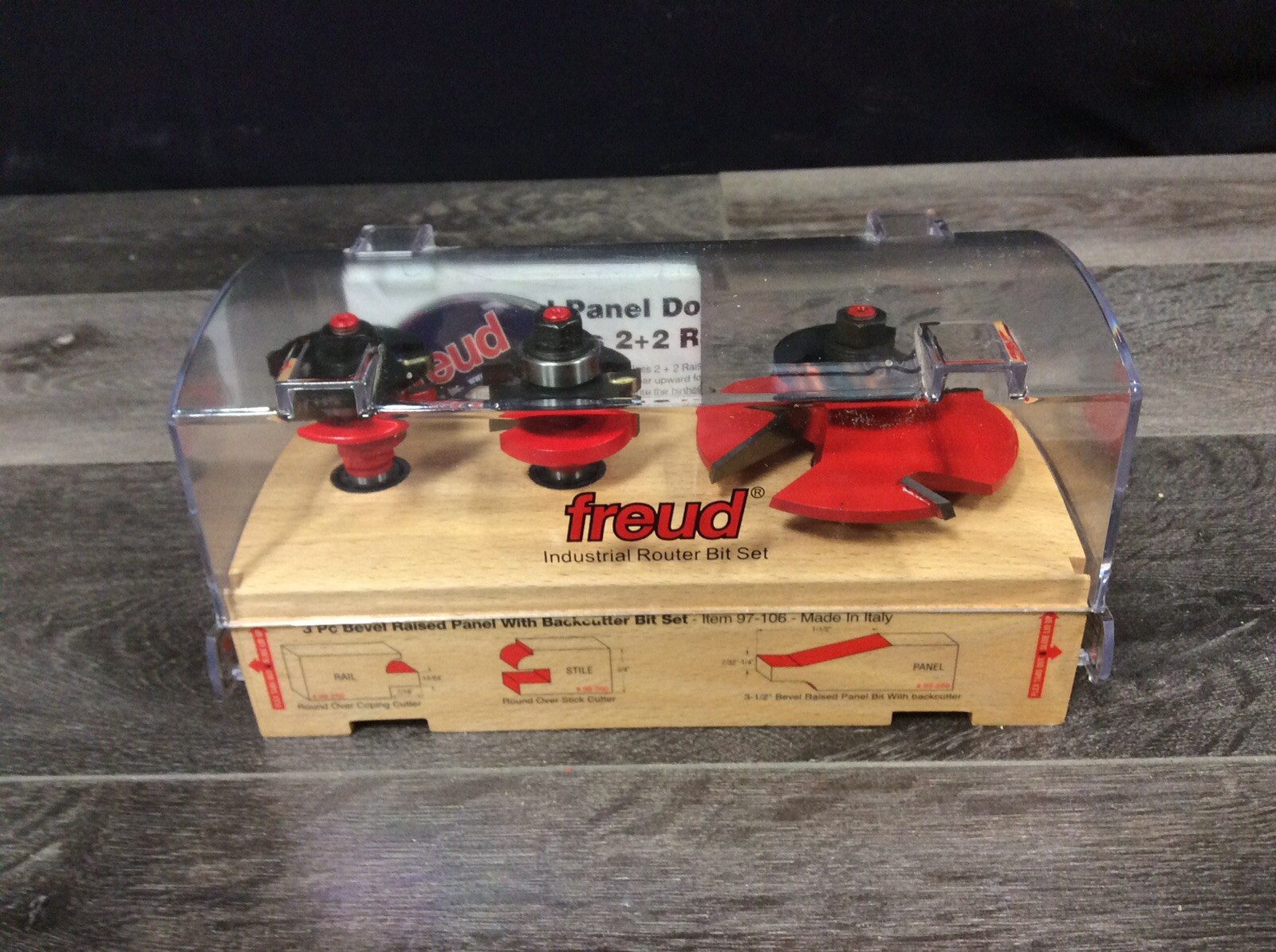 New Freud Router bit set 97-106 W/Original Box and Everything Included ...