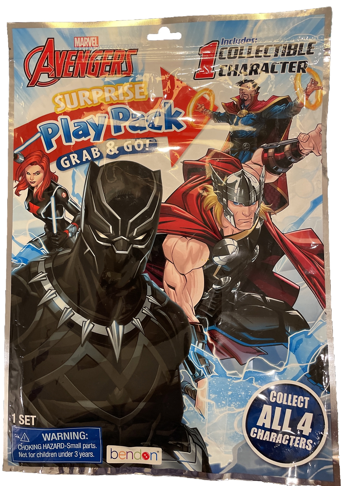 NEW Marvel Avengers Surprise Play Pack Grab and Go! Includes 1 ...
