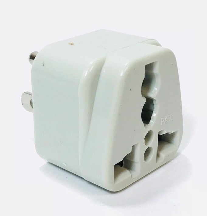 x6 Universal To American Plug Adapter Euro Asia to USA Style Type B 3 ...