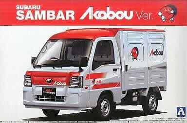 Aoshima 1/24 12 Sambar Truck Red Hat Car The Best Gt Unassembled | eBay