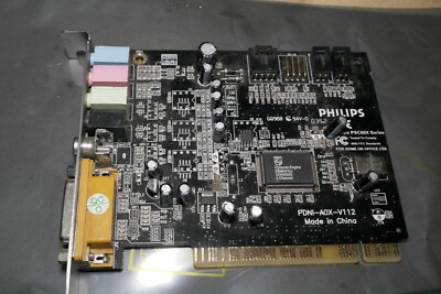 PSC604 Philips PDNI-A0X-V112 Sound Card PCI Audio MIDI Card Dynamic ...