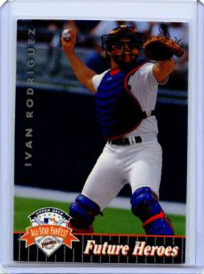 Ivan Rodriguez Rookie Card 1992 Upper Deck All Star Fan Fest Future #2 ...