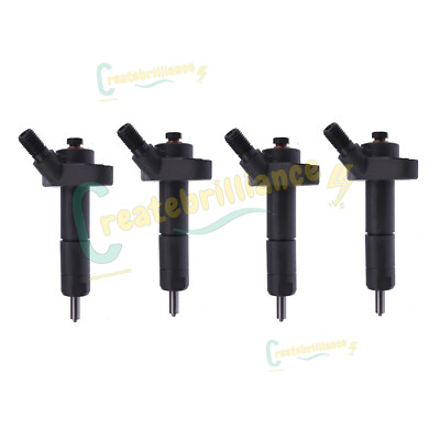 4X Fuel Injector for Ford Holland 555E 5610S 5640 575E 655E 6610S ...