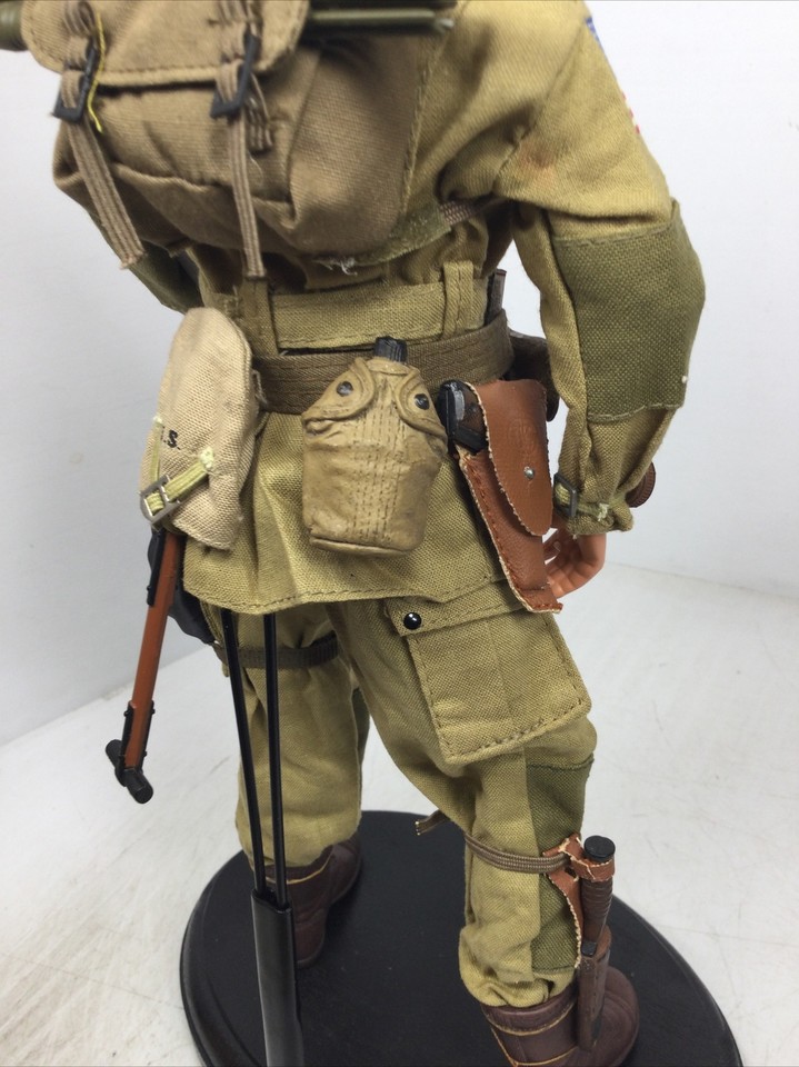1/6 CUSTOMIZED HASBRO GI JOE WW2 US 82ND AIRBORNE PARATROOPER NORMANDY ...