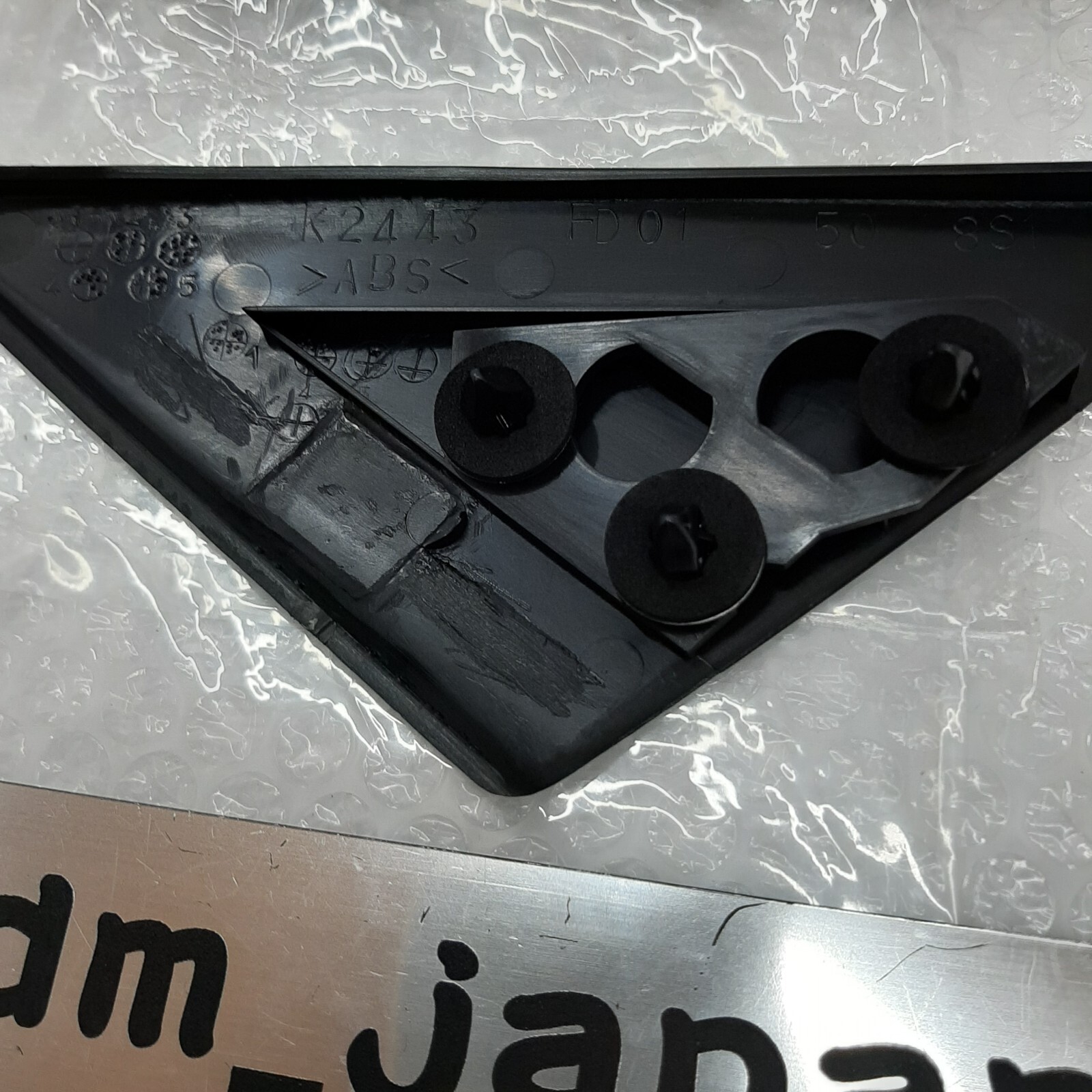 MAZDA RX-7 FD3S Outer Outside Mirror Sail Garnish Door Corner Trim ...