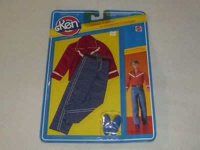 NEW ON CARD KEN FASHION CLASSICS OUTFIT SET 5824 MATTEL 1982 VINTAGE ...