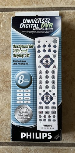 BRAND NEW IN BOX! Philips Universal Learning Digital DVR Remote Control ...