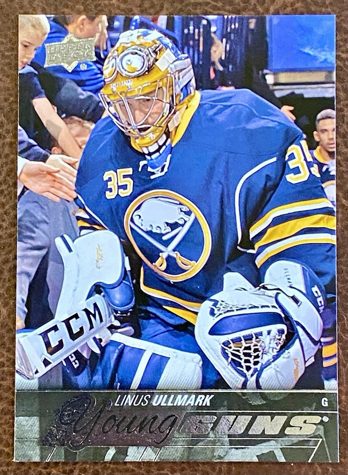 2015-16 Linus Ullmark Young Guns Rookie #472 Senators | eBay