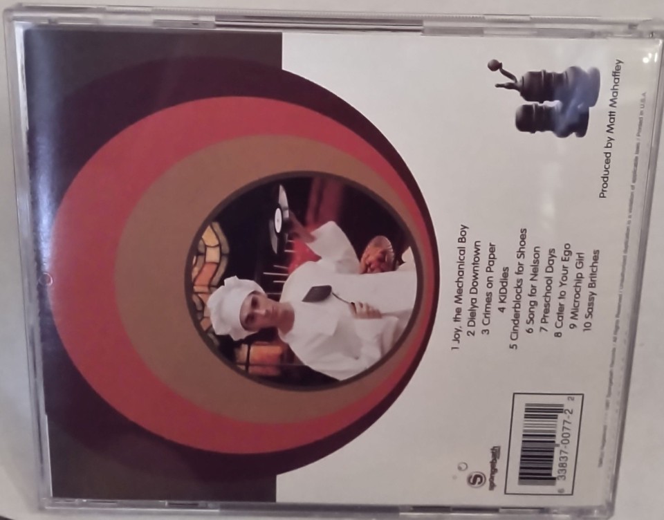 SELF - Half-Baked Serenade CD (Spongebath 006 / Matt Mahaffey Mike ...