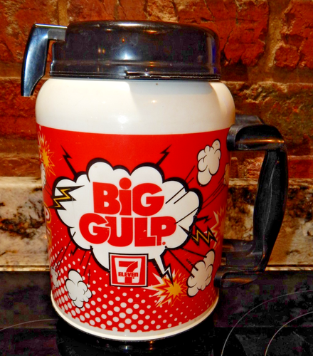 7-ELEVEN Whirley BIG GULP 52 oz Zap Thirst Insulated Travel Mug | eBay