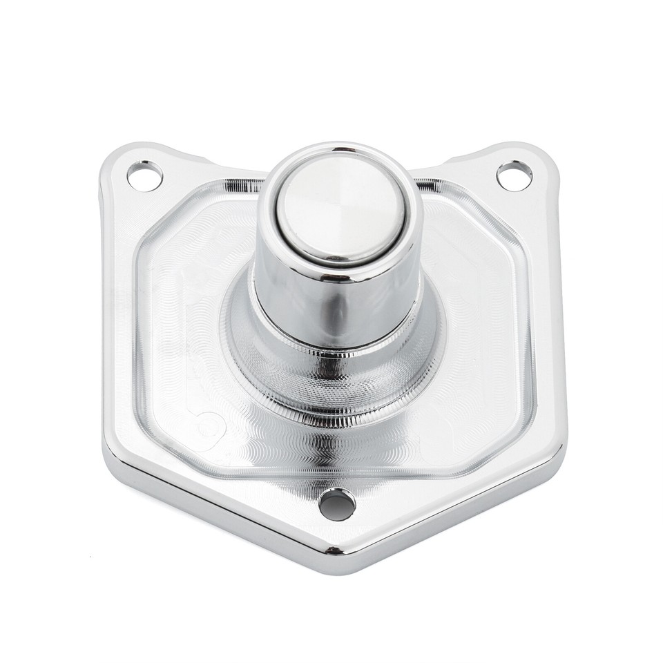 CNC Solenoid Cover Push Button Starter For Harley Sportster Dyna Twin ...