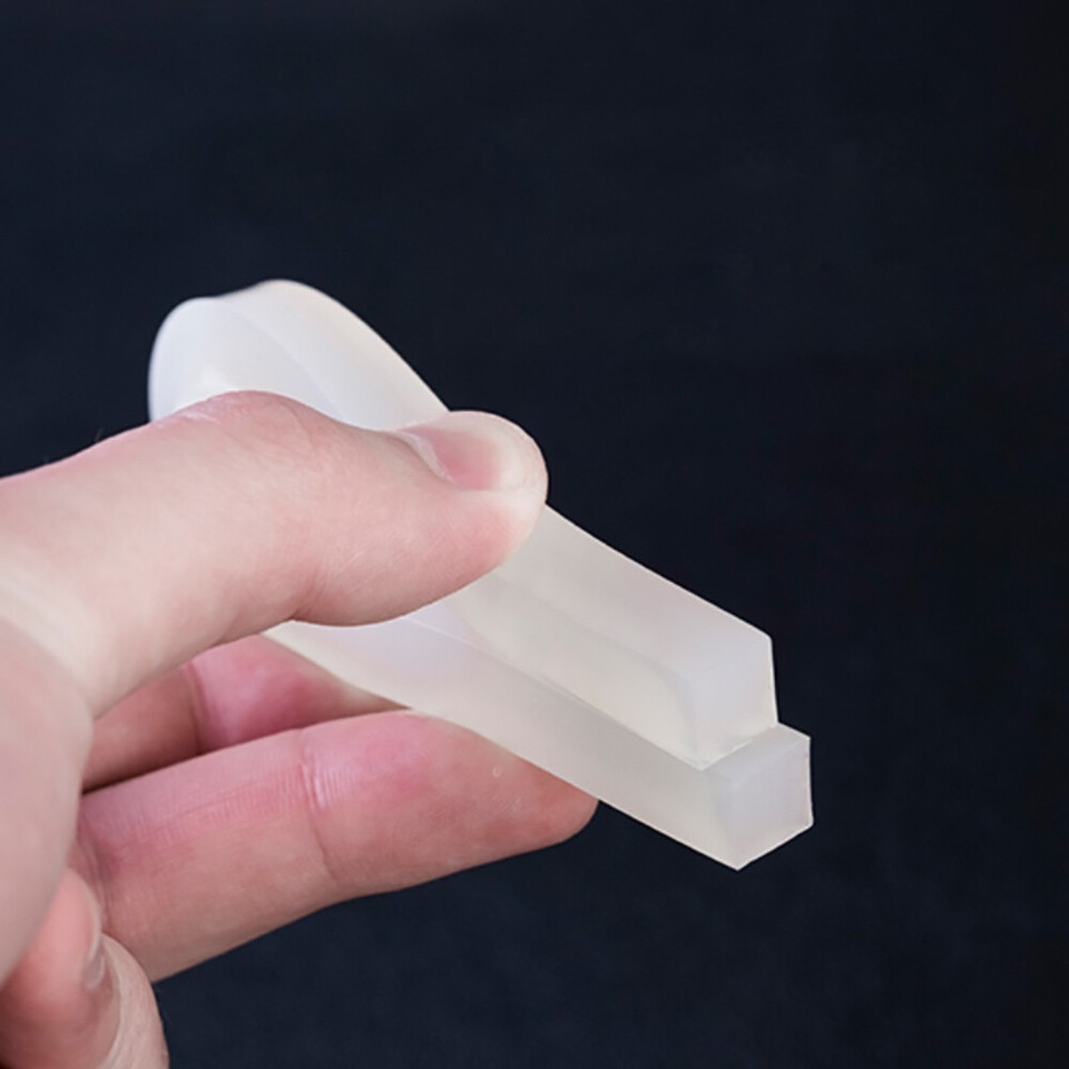 Solid Silicone Rubber Strip Waterproof Heat Resistant Sealing Square ...