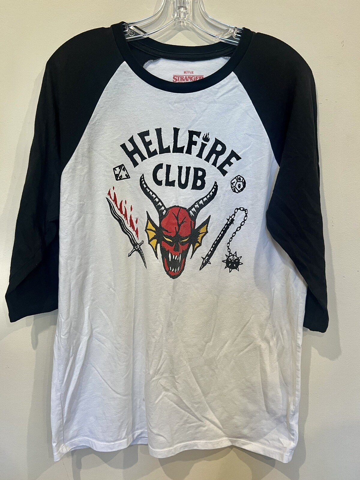Netflix Stranger Things Hell Fire Club Long Sleeve Sh… - Gem
