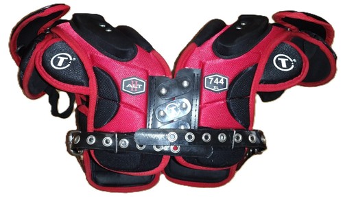 TAG ALT II 744 XL Youth Football Shoulder Pads Chest Protector Black ...