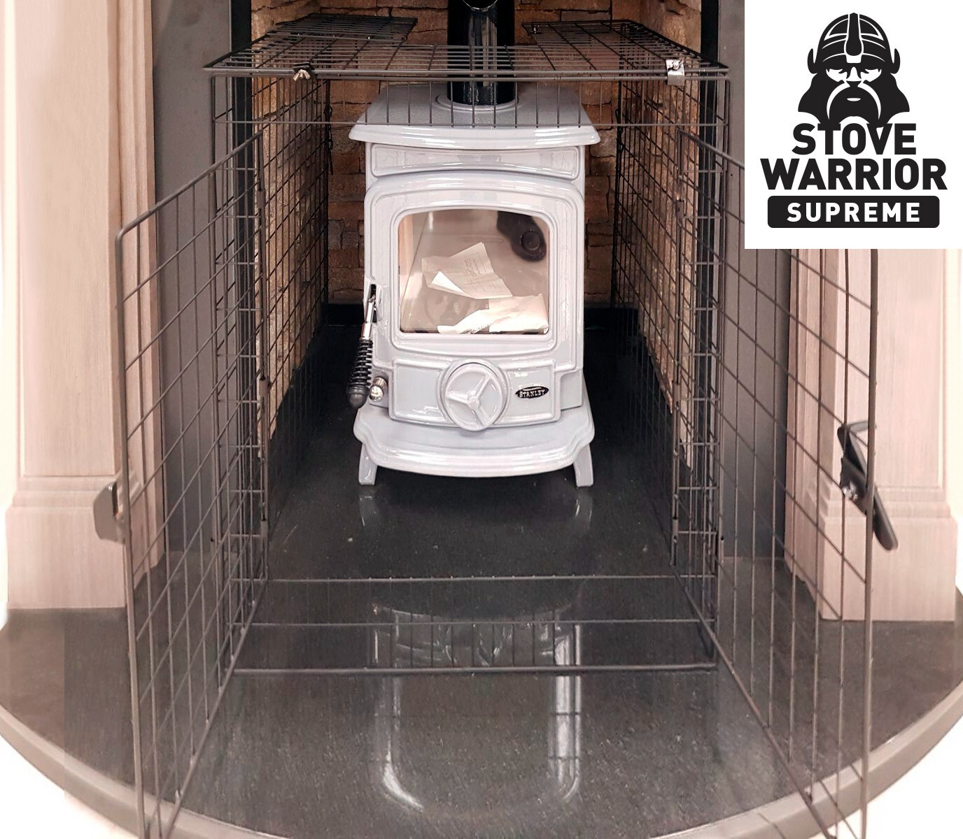 Pet Guard Nursery Stove Fire Guard Black Safety Fireplace Child guard ...