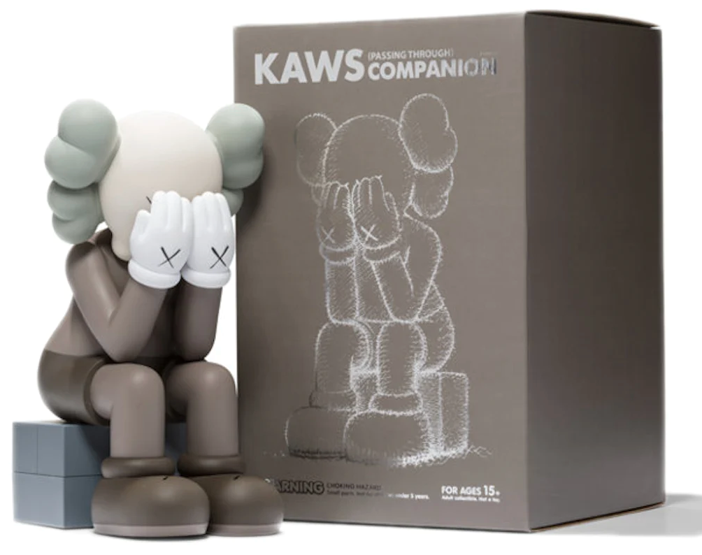 KAWS Passing Through Companion - Brown - never displayed, new in box ...