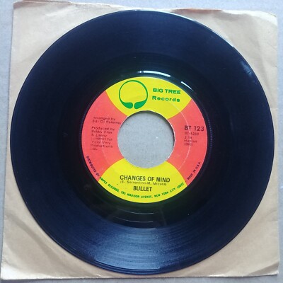 BULLET White Lies, Blue Eyes 45 7" FUNK SOUL Record Vinyl Records 1971 ...