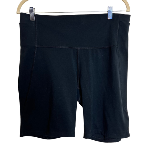 All in Motion Womens Athletic Compression Bike Shorts XXL Black Knit ...