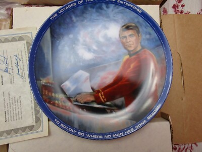 SCOTTY Star Trek Collection Plate by The Hamilton Collection Plate ...