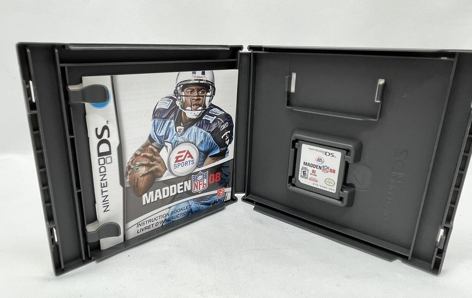 Madden NFL 08 (Nintendo DS, 2007) Complete manual case game | eBay