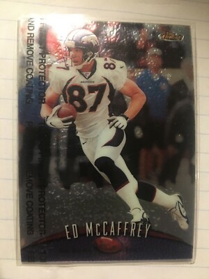 1998 Topps Finest Broncos Ed McCaffrey Football Card #117 | eBay