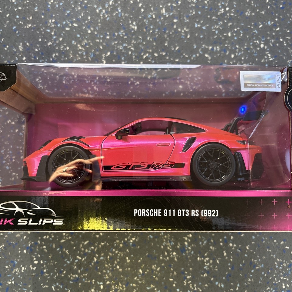 Jada pink slips 1/24 chase Porsche 911 GT3 RS (992) | eBay