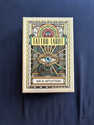 TATTOO TAROT Ink & Intuition Cards Deck Divination Oracle Beginners ...