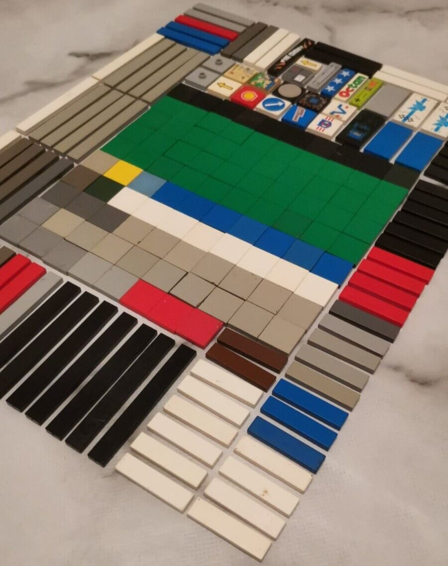 Lego Flat Tiles Bundle - job lot Mixed Flat Tiles Parts 200+Pieces ...