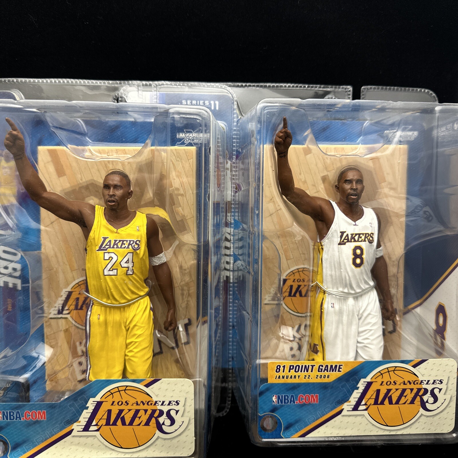 MCFARLANE NBA SERIES 11 LA LAKERS KOBE BRYANT Rare Variant 4TH EDITION ...