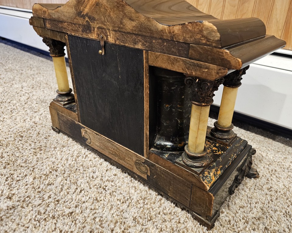 !WORKING! Antique Seth Thomas Larkin 8 Day Mantle Clock 1910s Movement ...