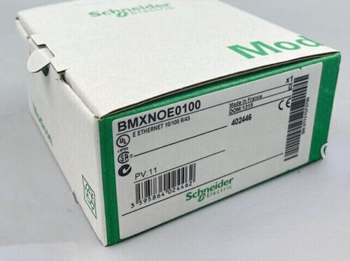 BMXNOE0100 BRAND NEW FACTORY SEALED Schneider Electric Modicon BMX-NOE ...
