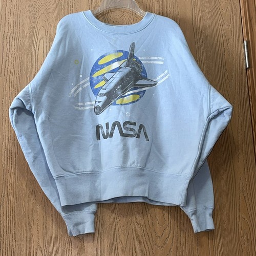 Mad Engine Nasa Sweatshirt womens size medium soft guc e1650 | eBay