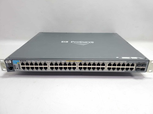 HP J9148A 2910al-48G-PoE+ 48-Port Gigabit PoE+ Switch with Brackets ...